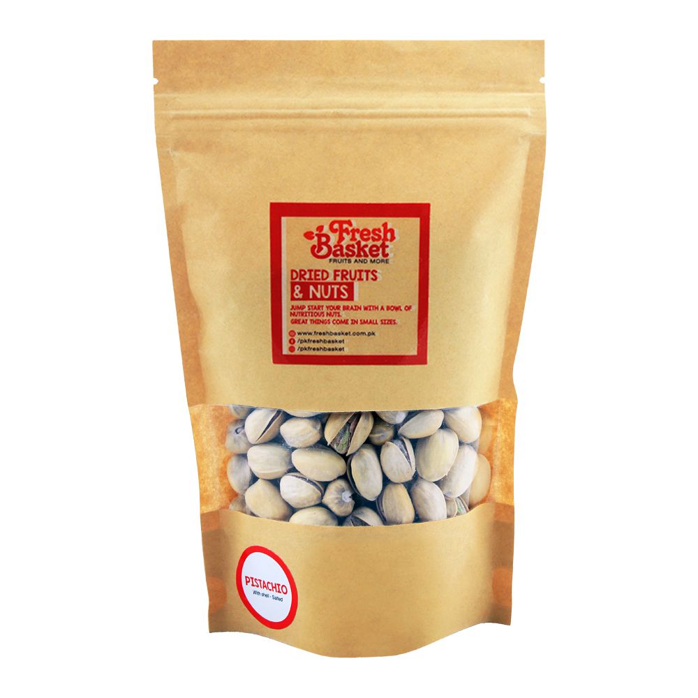 Buy Fresh Basket Pistachio (Pista) With Shell, Salted, 250g Online At ...
