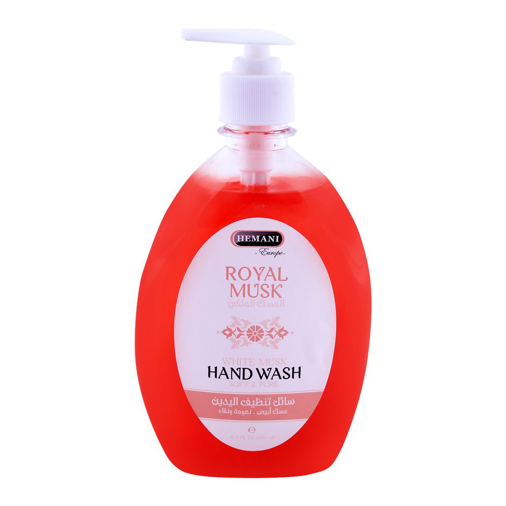 Purchase Hemani Royal Musk Soft & Pure Hand Wash 500ml Online At Best ...