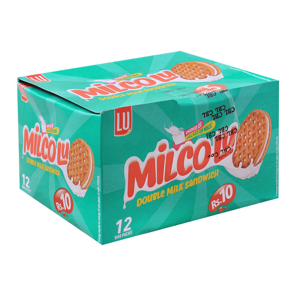 Order LU Milco LU Milk Sandwich Biscuits, 12 Bar Packs Online At ...