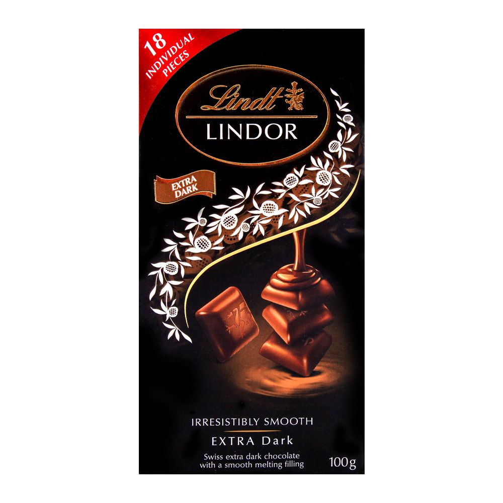 Buy Lindt Lindor, Extra Dark 100g Online At Best Price | Wholesaler.pk