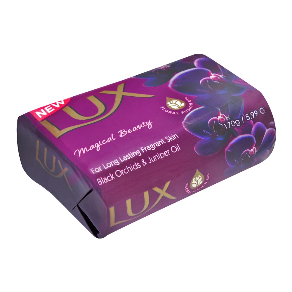 Purchase Lux Magical Beauty Soap Imported Black Orchids Juniper Oil 170g Online At Best Price Wholesaler.pk