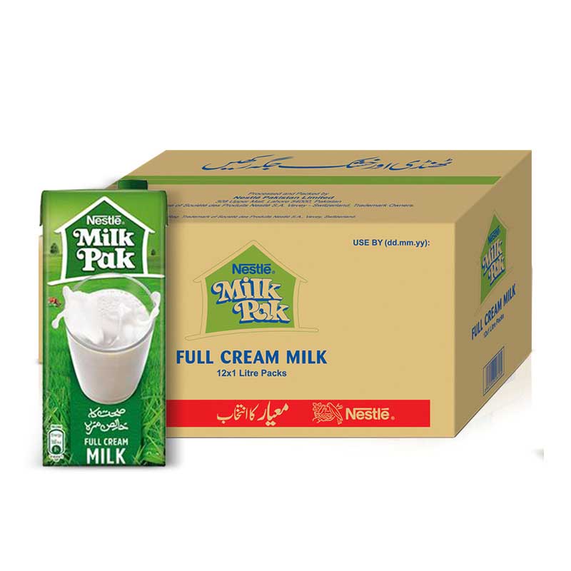 Order Nestle Milkpak Full Cream Milk 1000ml, 12 Piece Carton Online At ...