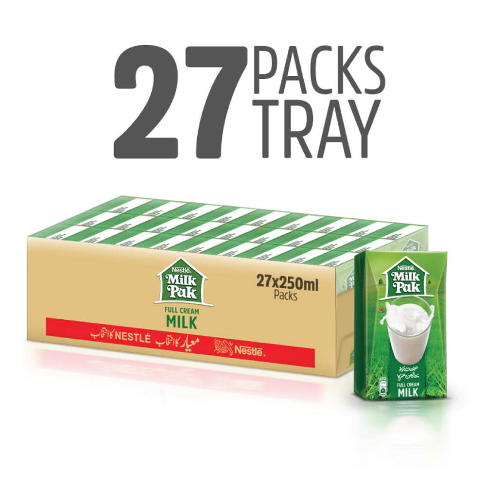 Order Nestle Milkpak Full Cream Milk, 250ml, 27 Piece Carton Online At ...