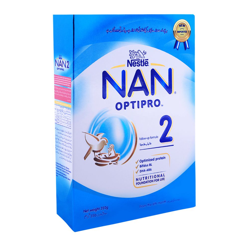 Buy Nestle NAN Optipro, Stage 2, Follow-Up Formula, 350g Online At Best ...