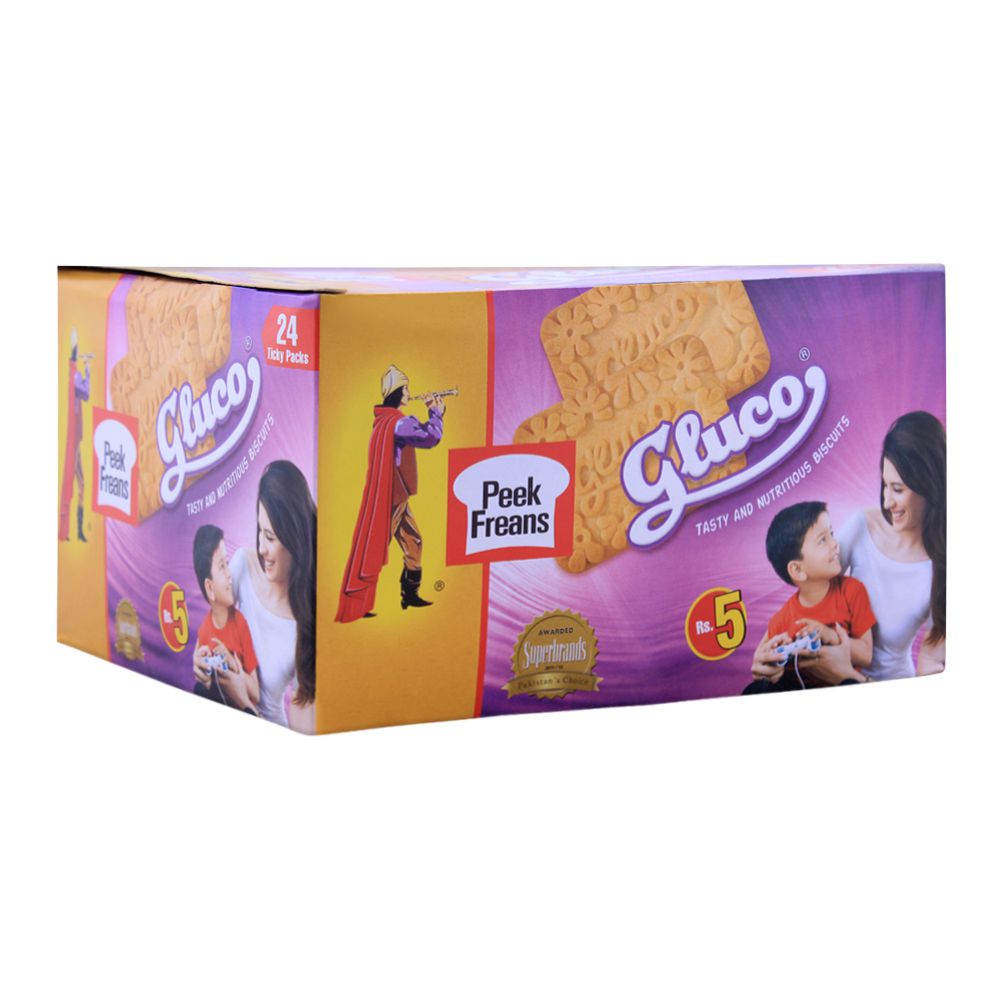Purchase Peek Freans Gluco Biscuit, 24 Ticky Packs Online At Discounted ...