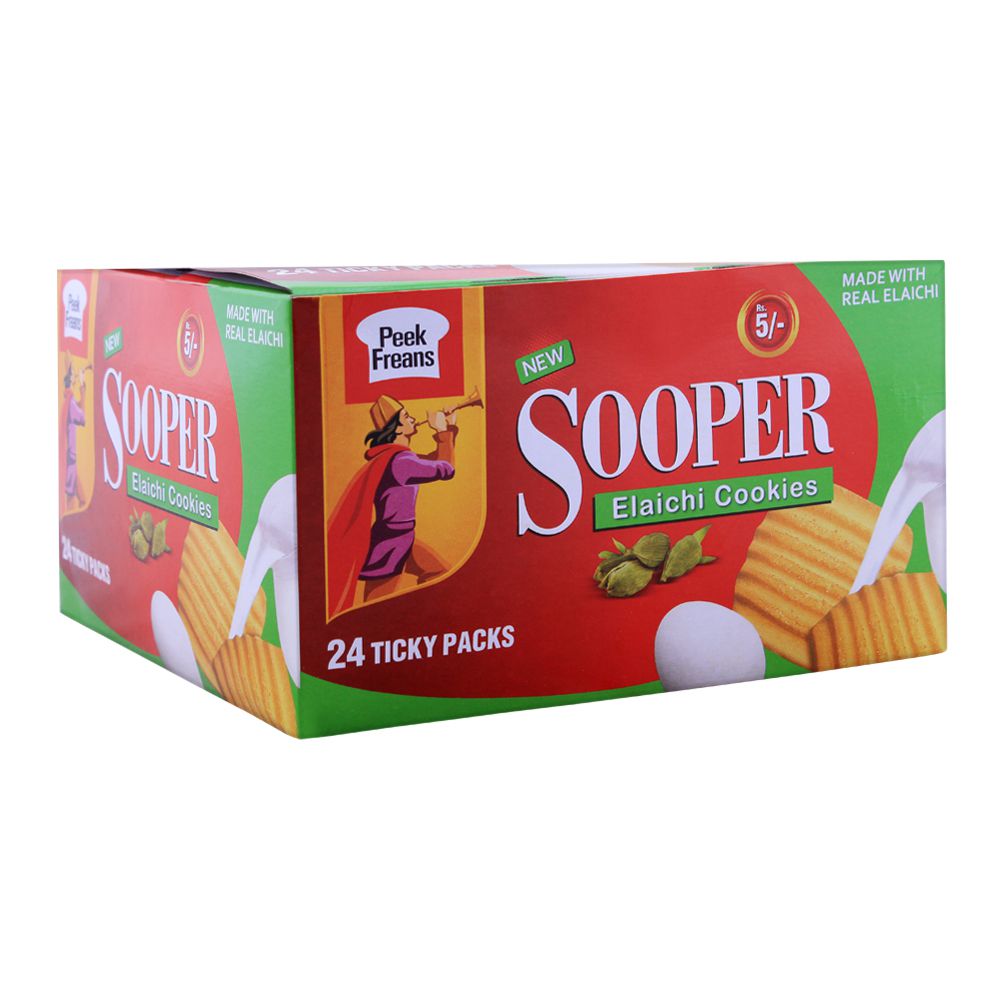 Purchase Peek Freans Sooper Elaichi Biscuit, 24 Ticky Packs Online At Discounted Price ...
