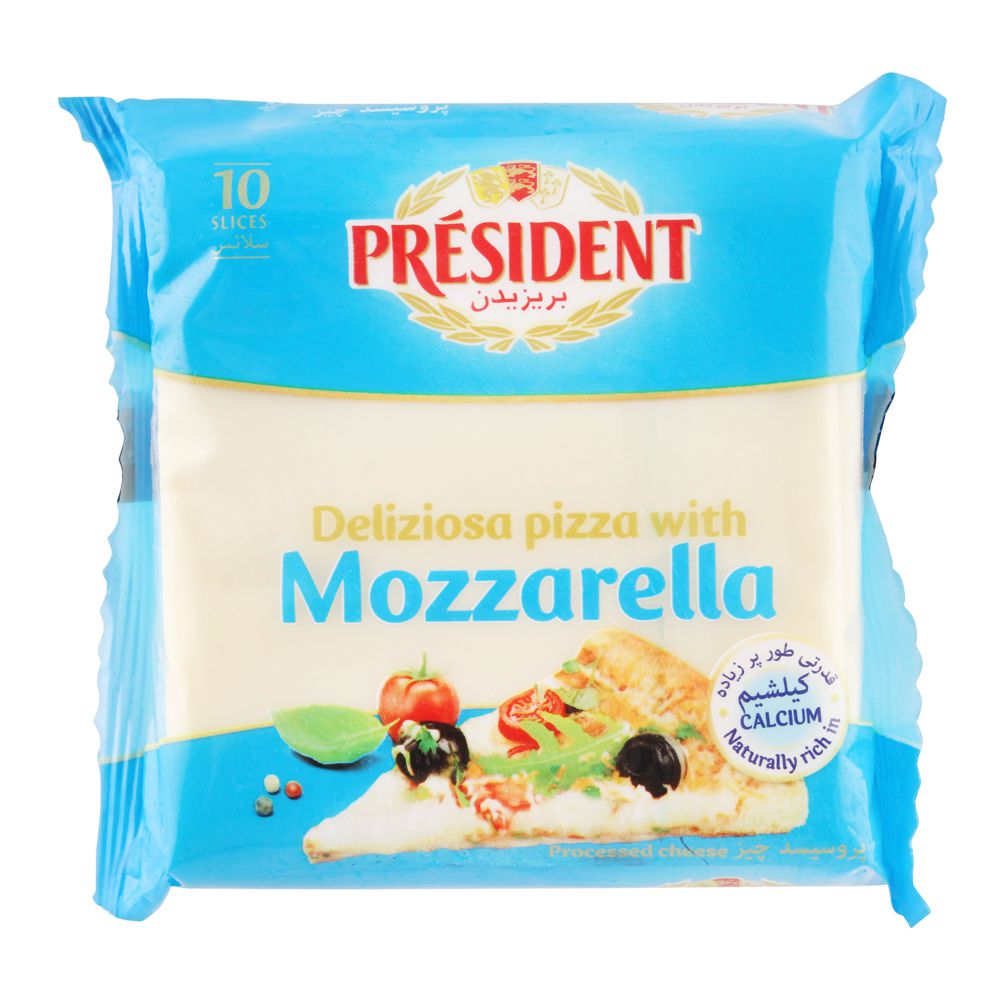 Order President Mozzarella Cheese Slices, 10-Pack Online At Competitive ...