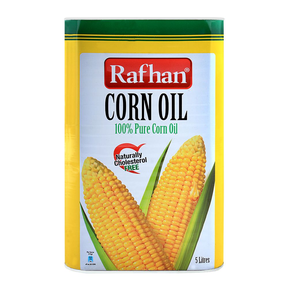 Purchase Rafhan Corn Oil 5 Litres Tin Online At Best Price | Wholesaler.pk