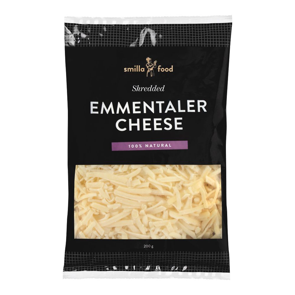 Buy Smilla Food Emmentaler Cheese, Shredded, 200g Online At Competitive ...