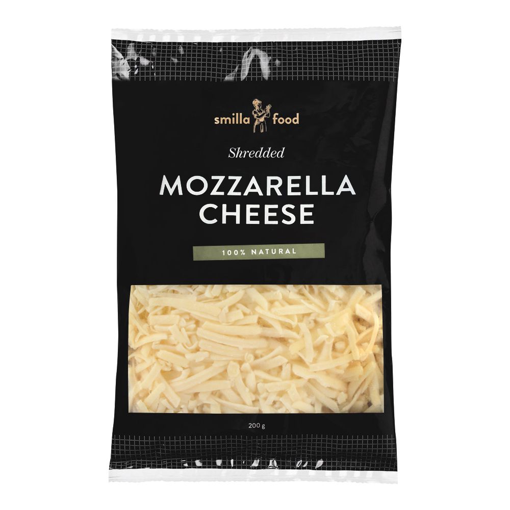 Buy Smilla Food Mozzarella Cheese, Shredded, 200g Online At Discounted ...