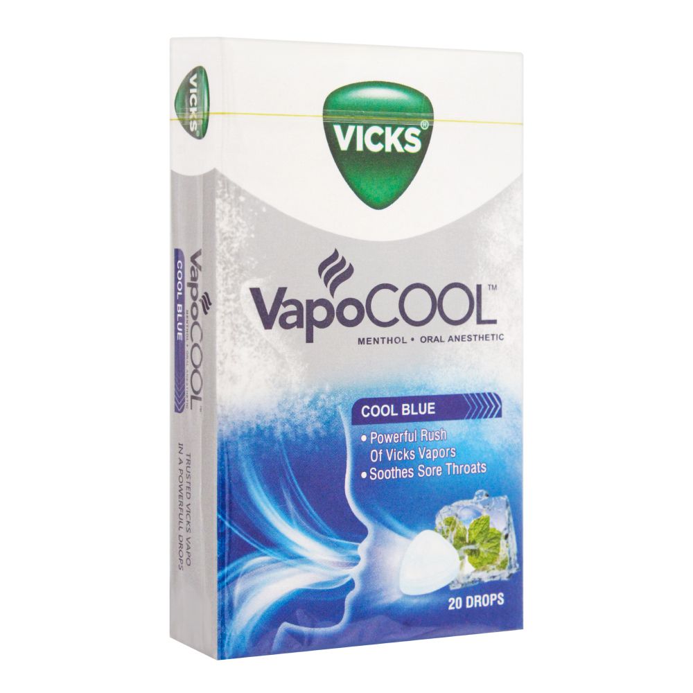 Order Vicks Vapo Cool Blue Menthol Drops, 20-Pack Online At Discounted ...